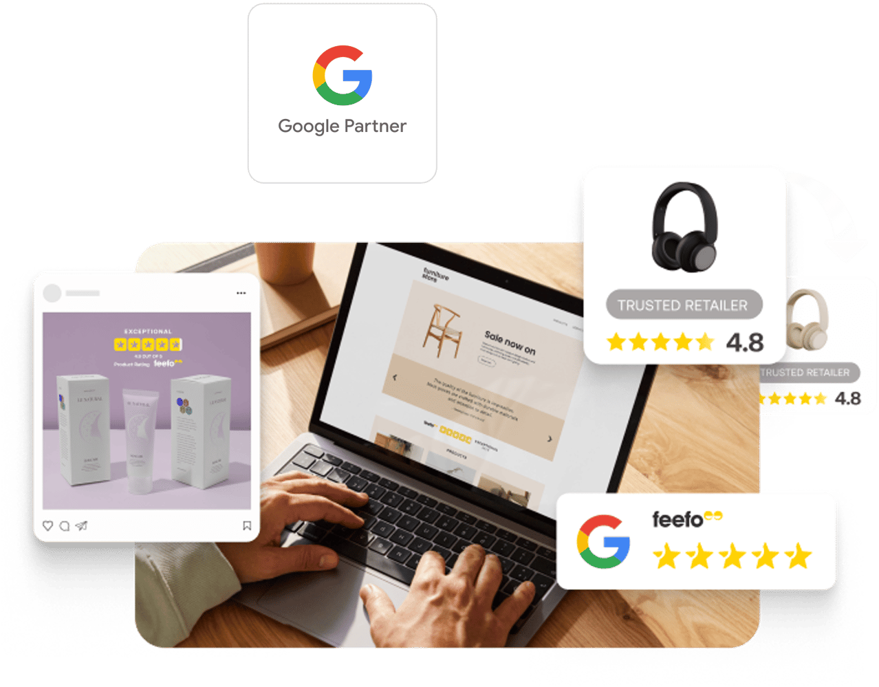 Google Partner | Integrations | Feefo