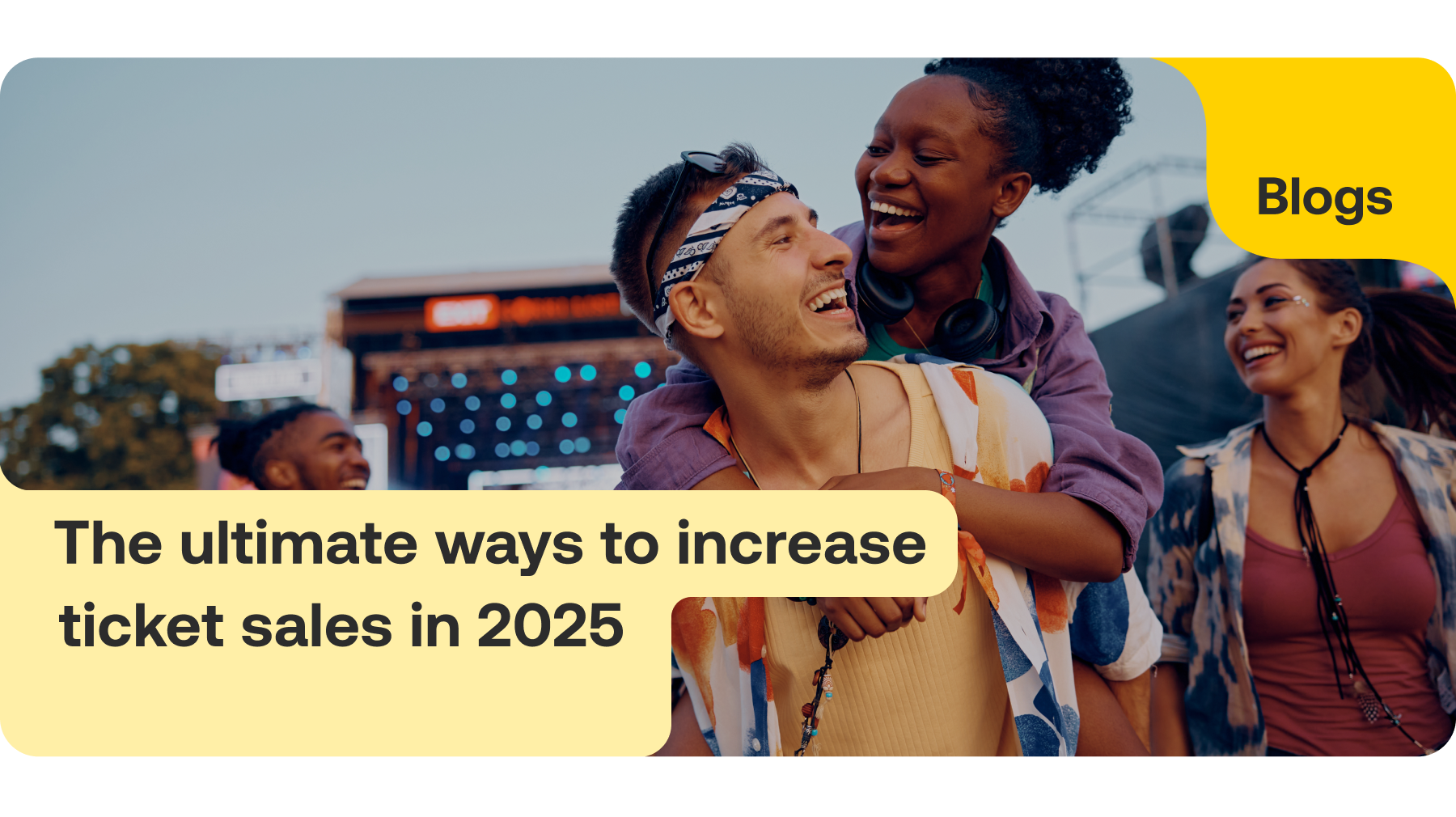 The best ways to increase event ticket sales | Feefo